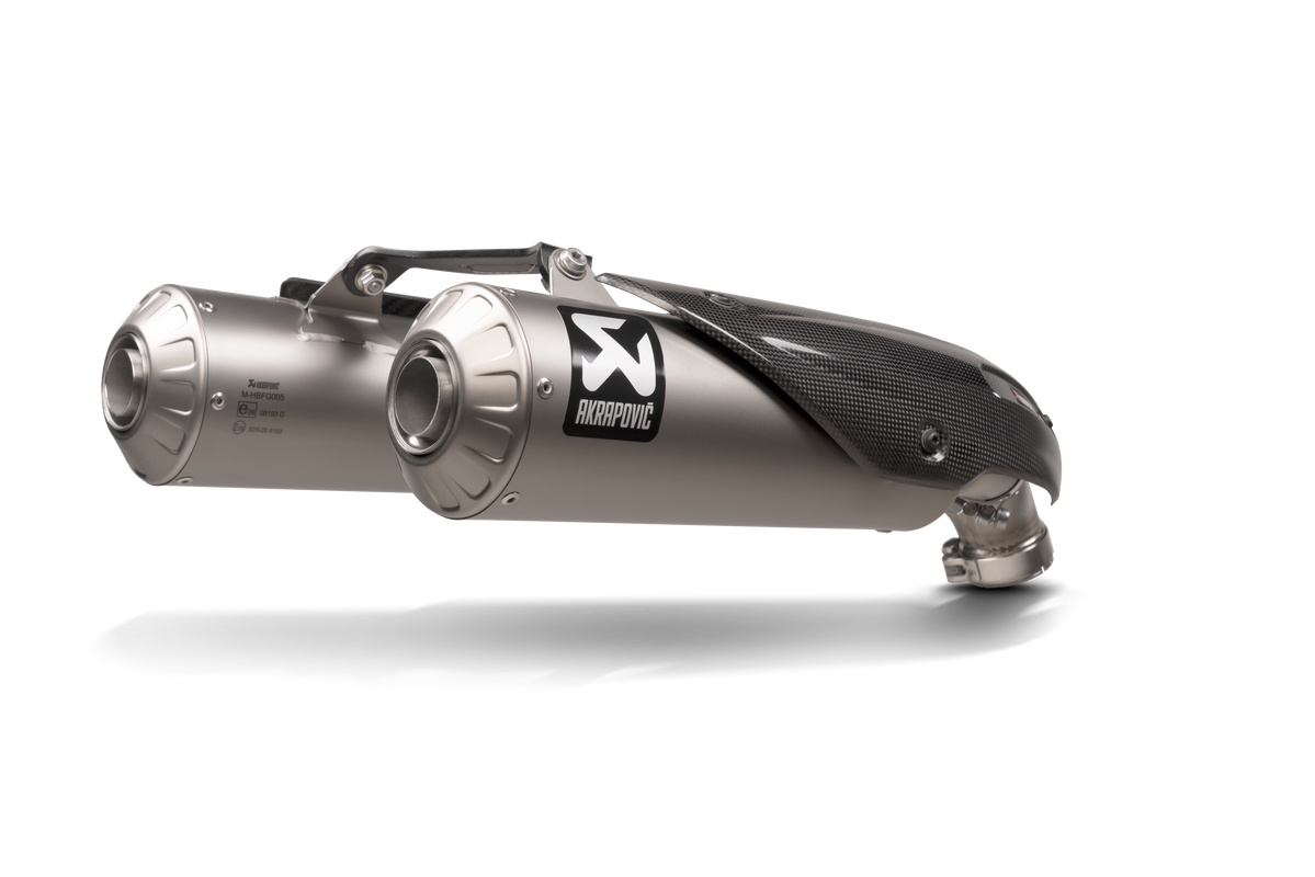 Akrapovic Titanium Slip On Exhaust Ducati Scrambler (2021-2024) S-D11S ...