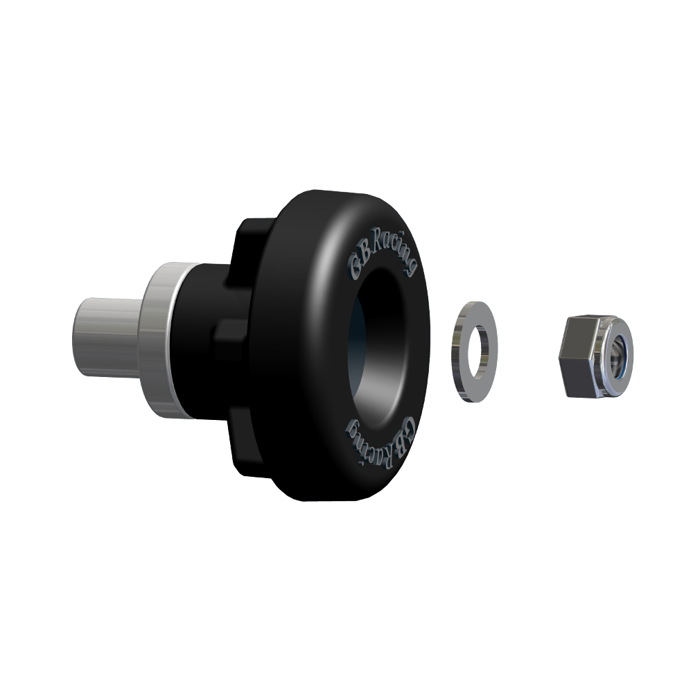 GBRacing Front Spindle Protector RHS for Triumph Daytona 675, Street T ...