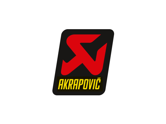 Akrapovic Heat Proof Sticker 75mmx70mm P-VST2AL — Superbike Supply Pty Ltd
