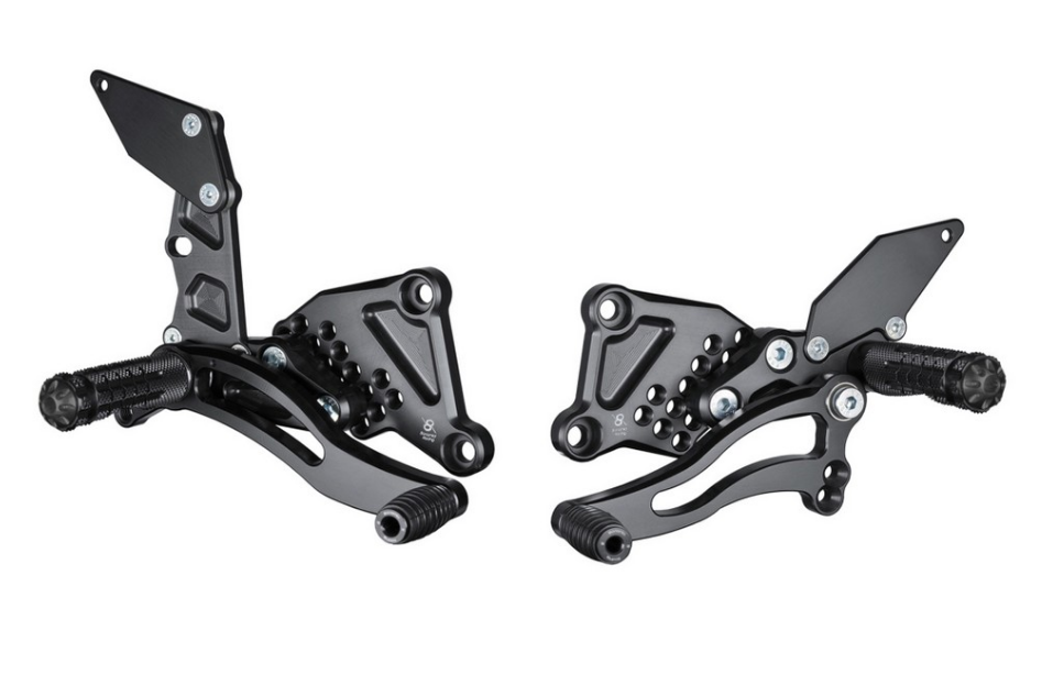 Bonamici Racing Rearsets - Kawasaki Ninja 250 / 300 (2008-2017) (Free ...