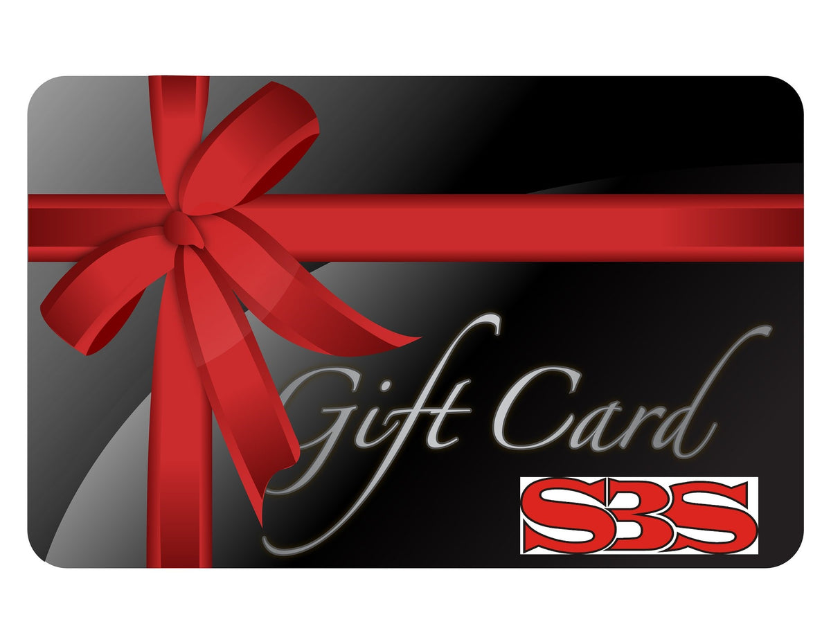 SBS Gift Card - Select Value ($5 Minimum) — Superbike Supply Pty Ltd